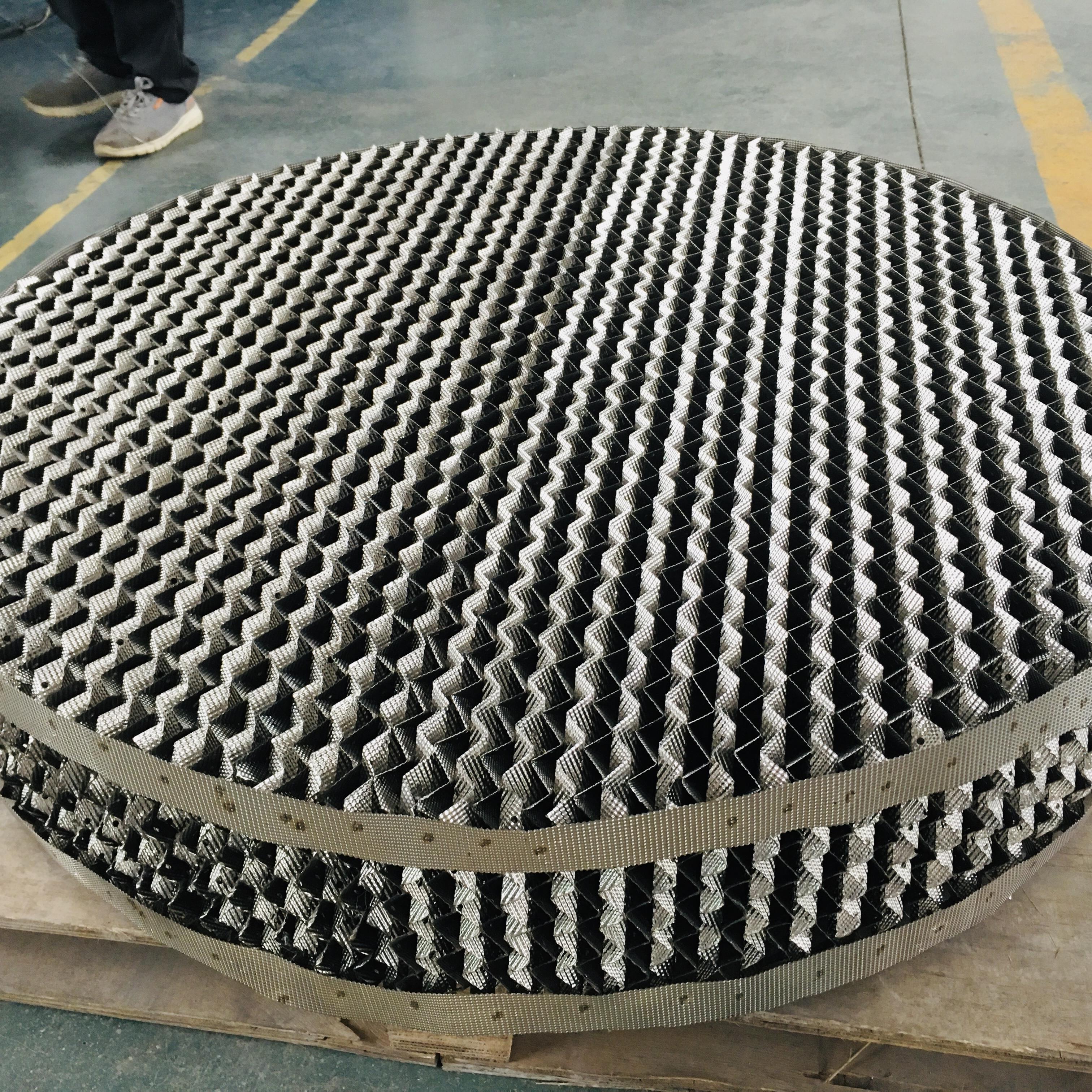 304不锈钢125Y孔板波纹填料-环保在线